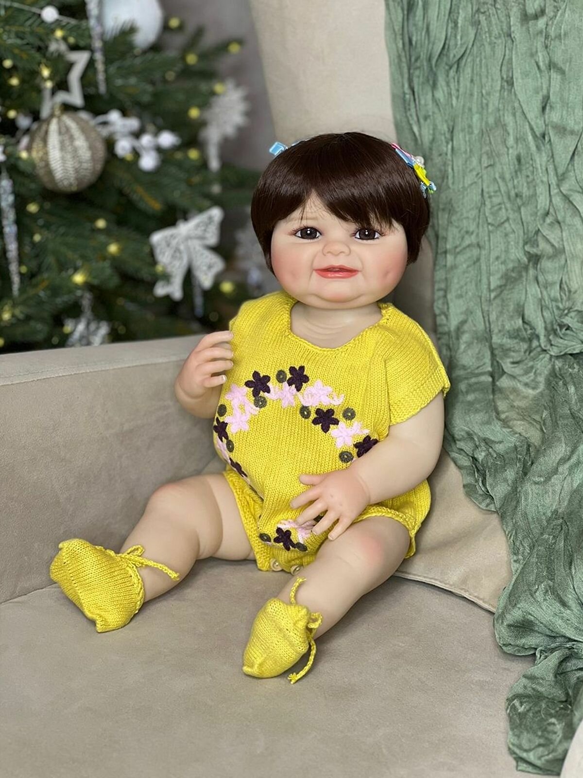 Кукла Реборн виниловая 55 см