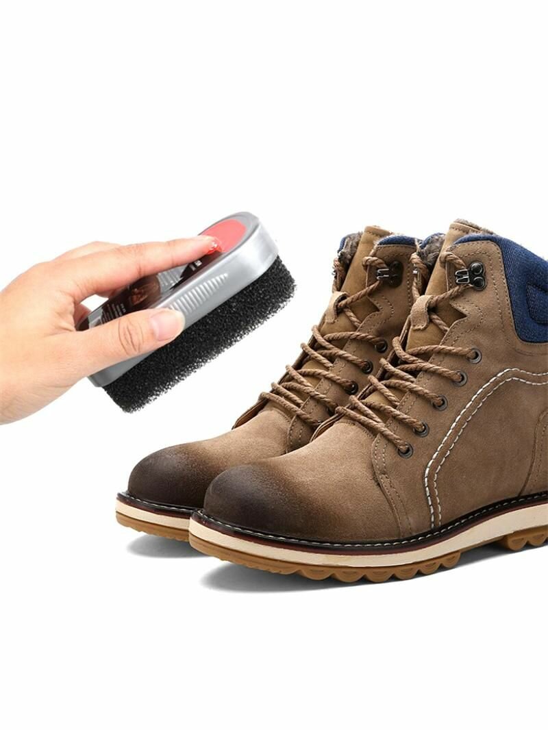 Замшевая щетка матовая замшевая щетка для обуви