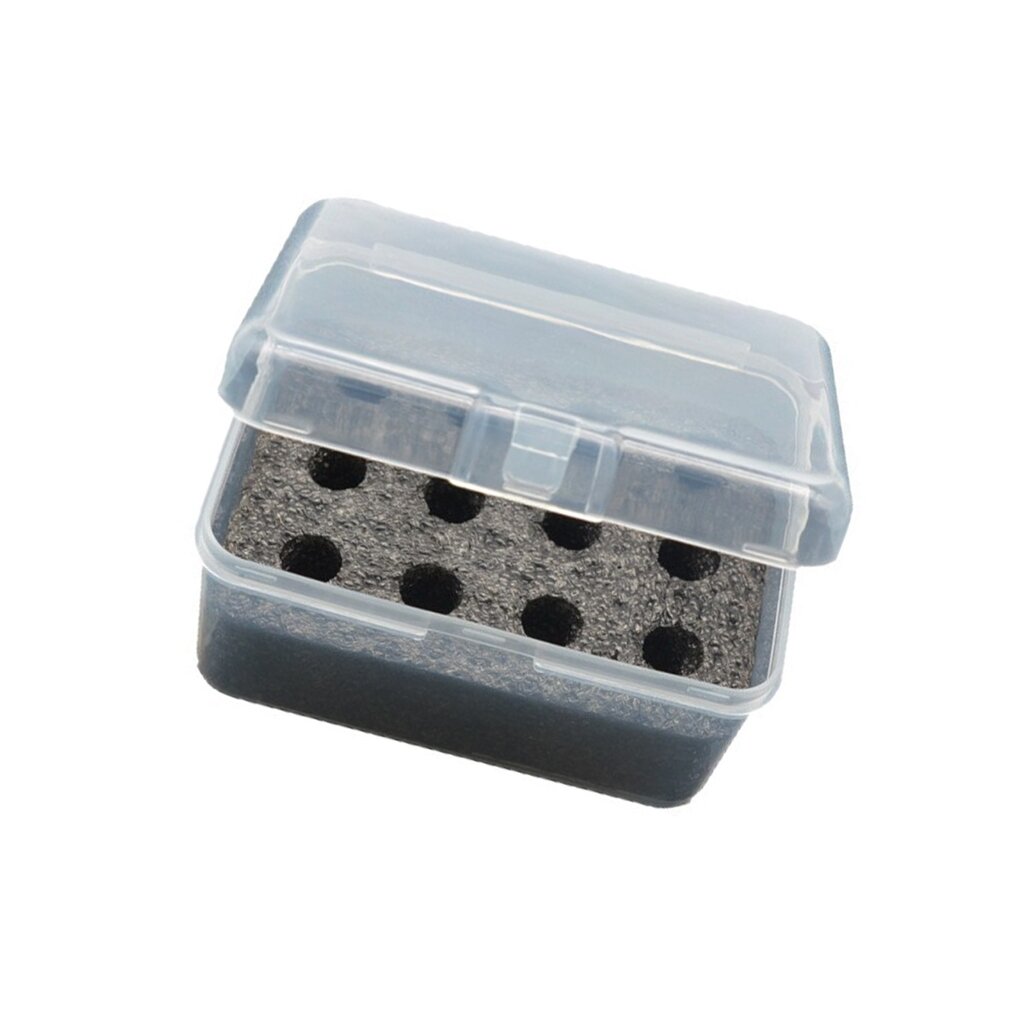 Прозрачный Контейнер Для хранения Батареек 2A, Влагостойкий Чехол с 12 Отделениями
