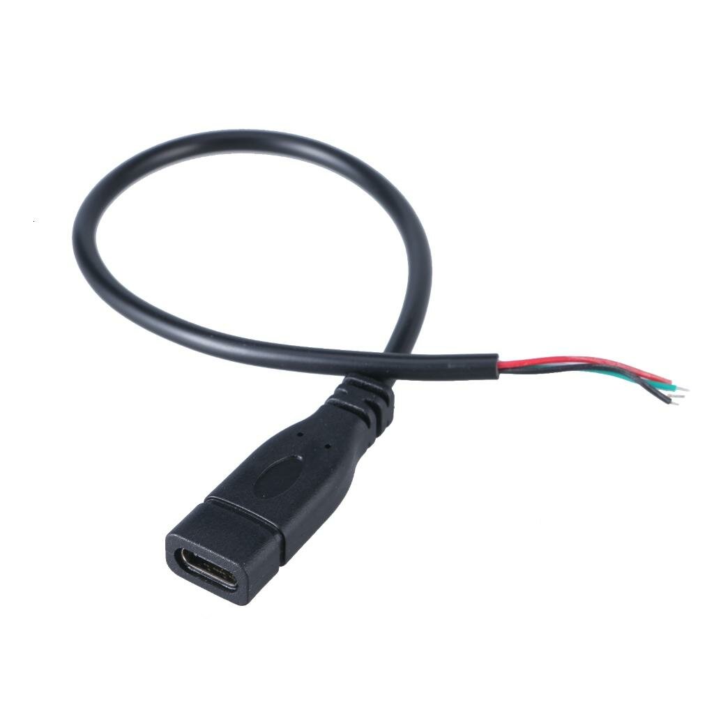 Разъём Type-C, 4 контактный, для зарядки, 25cm