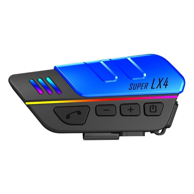 Беспроводная синхронная гарнитура Interphone с голосовым помощником, Синий