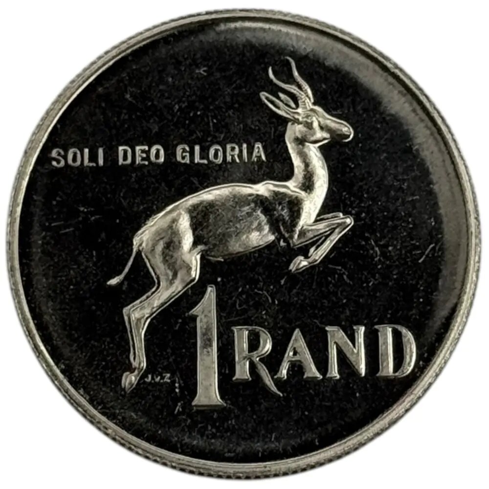 Южная Африка (ЮАР) 1 рэнд 1978 г. (Ni) (Proof)
