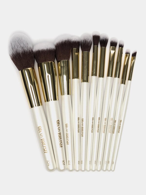 Набор кистей для макияжа 11 Makeup Geek Brush Kit