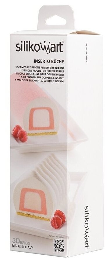 Форма для приготовления пирожных Silikomart inserto buche 22 х 5 см силиконовая