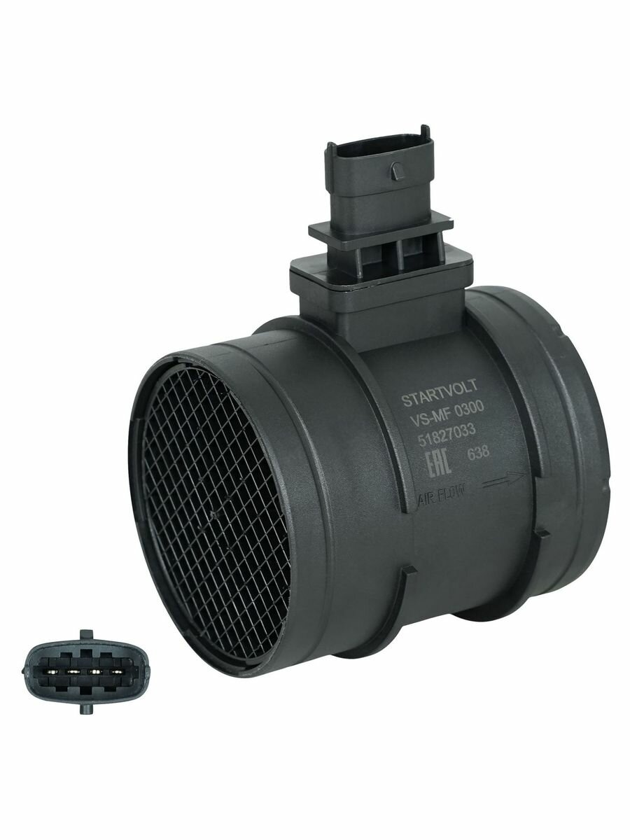 Датчик массового расхода воздуха STARTVOLT VS-MF 0300 для УАЗ Patriot, Fiat Ducato, Iveco Daily / УаЗ Патриот, Фиат Дукто, Ивеко Дейли