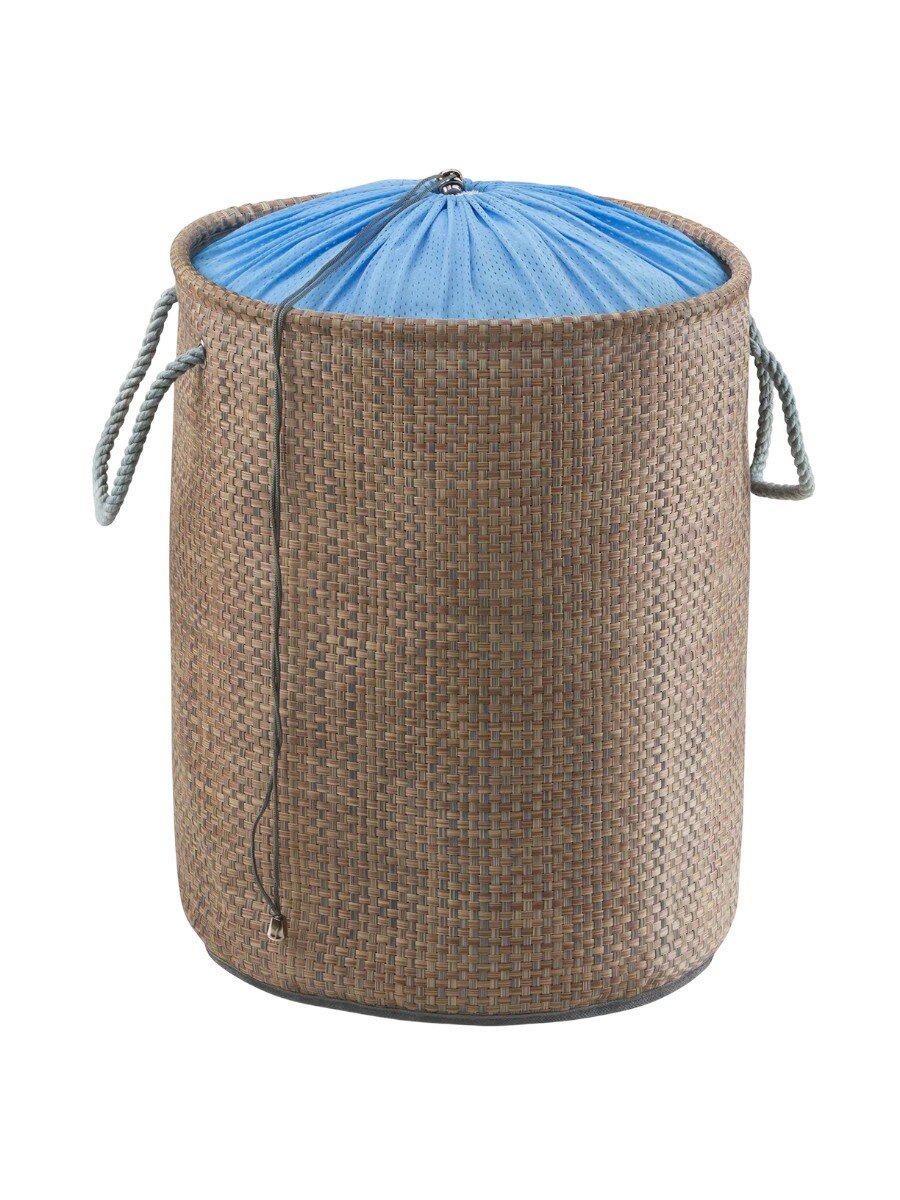 Корзина для белья и детских игрушек Casy Home мягкая, 47х38см синий SP-001