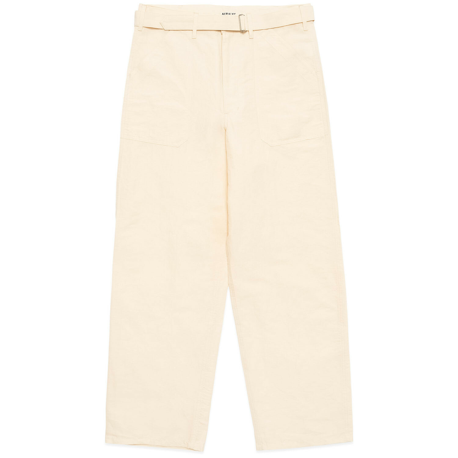 Брюки БРЮКИ AURALEE HIGH DENSITY FINX LINEN WEATHER PANTS
