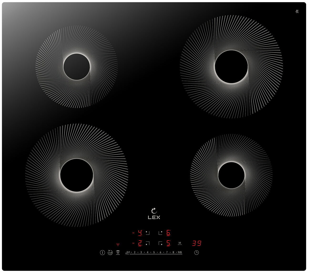 Электрическая варочная панель LEX EVI 640 R1 I BL