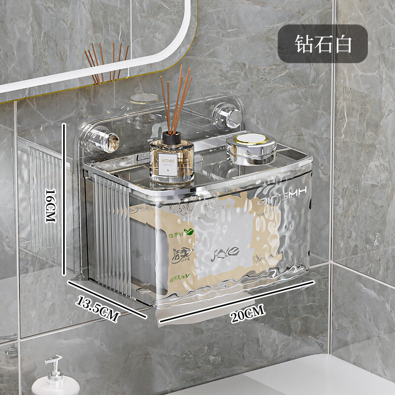 Коробка для туалетной бумаги для ванной, домашняя легкая роскошь, настенная коробка для туалетной бумаги, коробка для рулонов бумаги, коробка для хранения полотенец