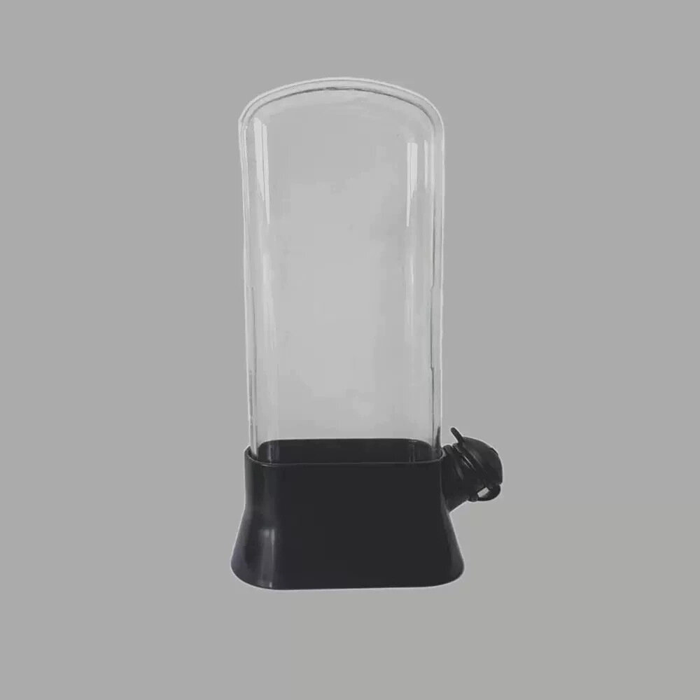 Контейнер для зелени Classmark для хранения в холодильнике, резервуар для воды 1000 мл, герметичная крышка, прозрачный и чёрный,28*13cm