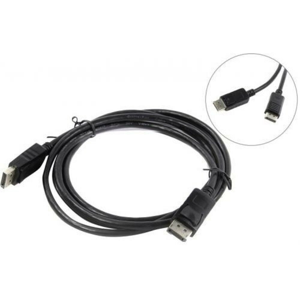 Telecom кабели Кабель соединительный DisplayPort DP-DP 1.2V 4K@60Hz 2м 6926123464045