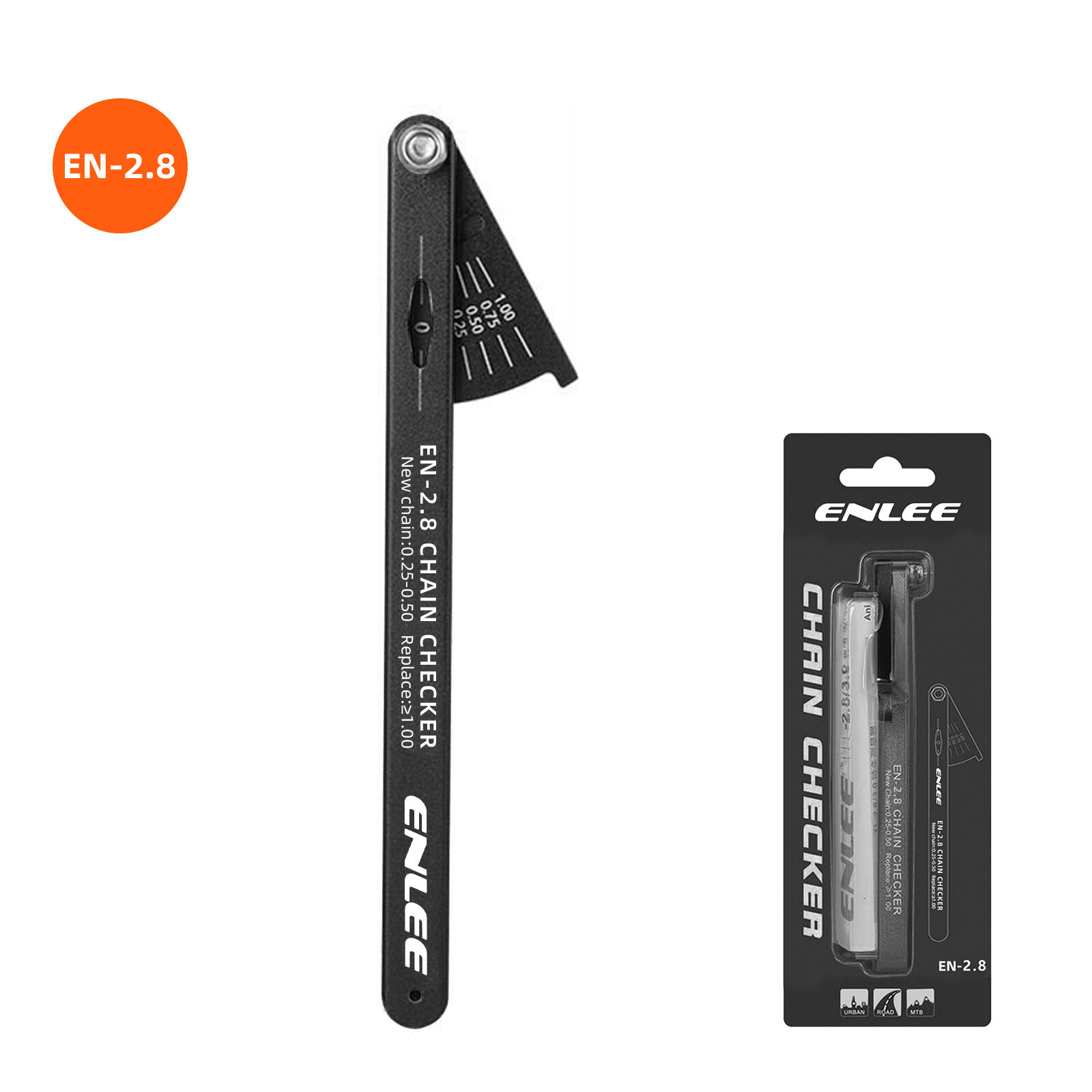 Инструмент для измерения велосипедной цепи, измерительный инструмент для износа цепи горного и шоссейного велосипеда, универсальный инструмент для проверки велосипедов