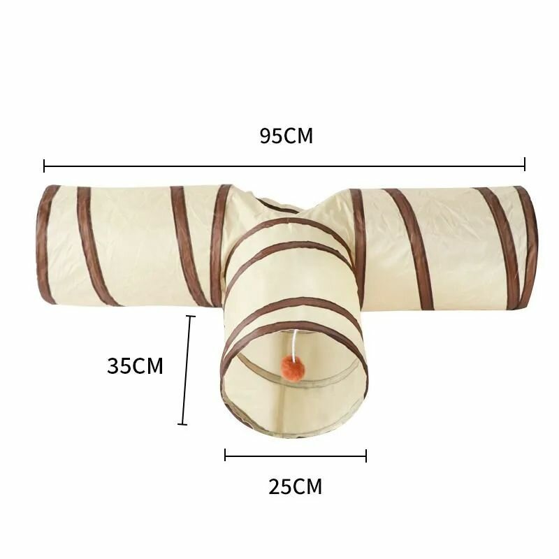 Игрушка для кошек игровой тоннель, туннель, Тоннель для животных