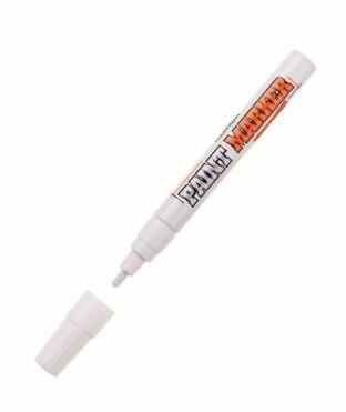 Маркер-краска MunHwa Industrial промышленная 4 мм белая