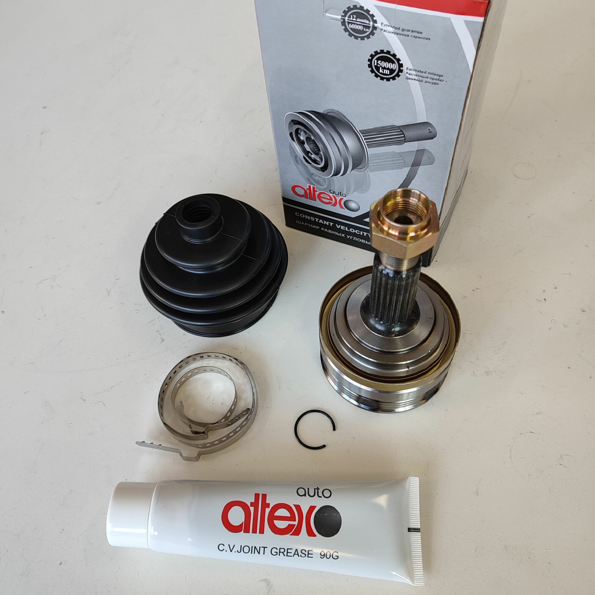 ШРУС наружный ВАЗ 2108-2115, Калина, Приора, Гранта, в сборе без АБС (22/22) Attex ATT-LD001