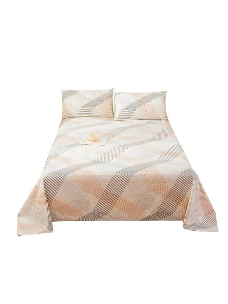 Набор постельного белья A-TIMES серый, 2-метра