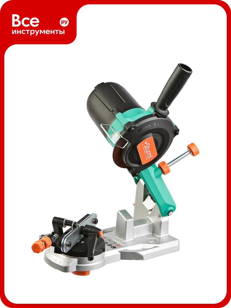Станок для заточки цепей Sturm 85 Вт, круг 104x3.2 мм, литое основание, подсветка BG6030