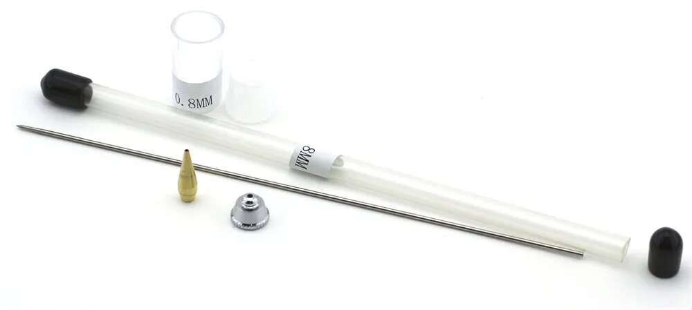 5568 Сопло Jas 0,8 мм распылительный комплект для конусных аэрографов