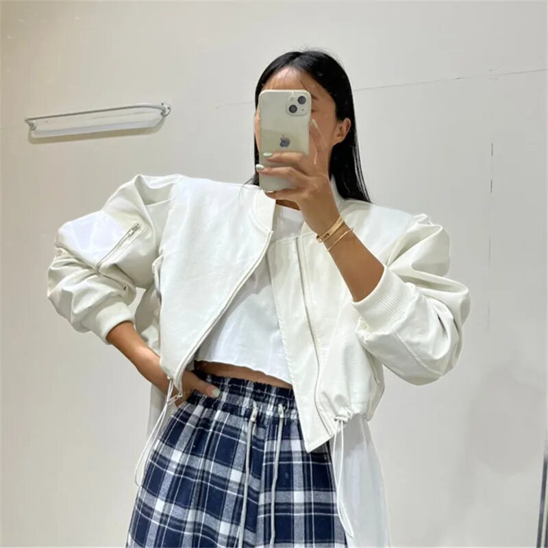 Куртка кожаная