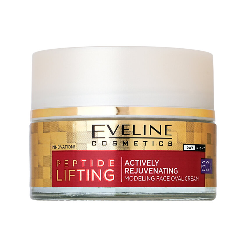 Крем для лица EVELINE PEPTIDE LIFTING ультраомолаживающий 60+ 50 мл