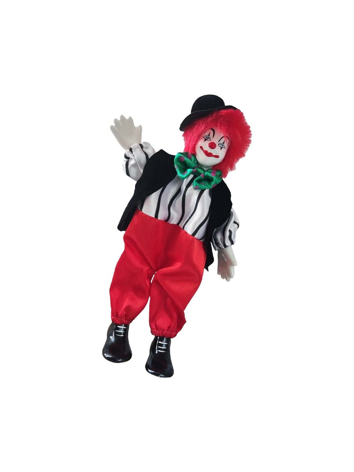 Красочная керамическая Веселая кукла с гибкими позами Для сезонного домашнего подарка