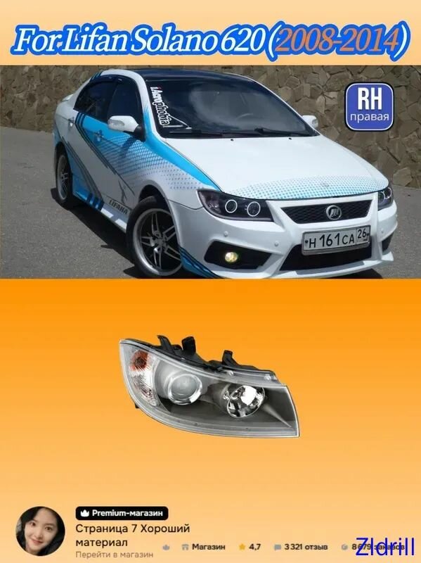 Фары автомобильные