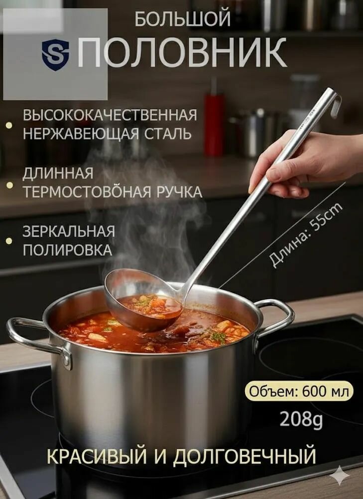 Половник, 55 см