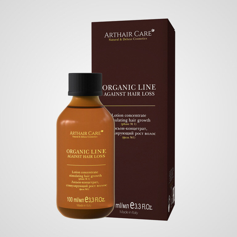 Лосьон-концентрат, стимулирующий рост волос 100 мл ARTHAIR CARE Organic Line Against Hair Loss Lotion Concentrate Лосьон 100 мл