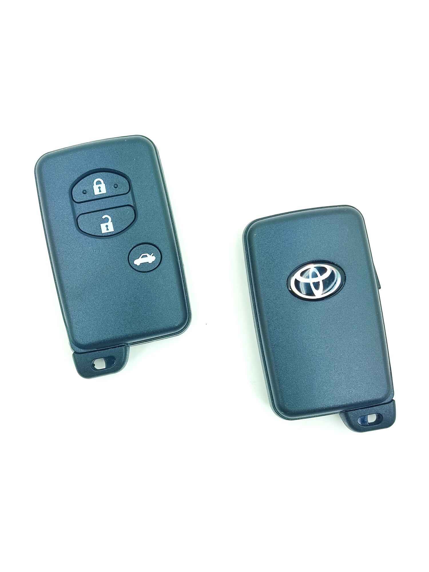 Корпус смарт ключа зажигания (брелок) для Toyota 3 кнопки c лезвием TOY-48