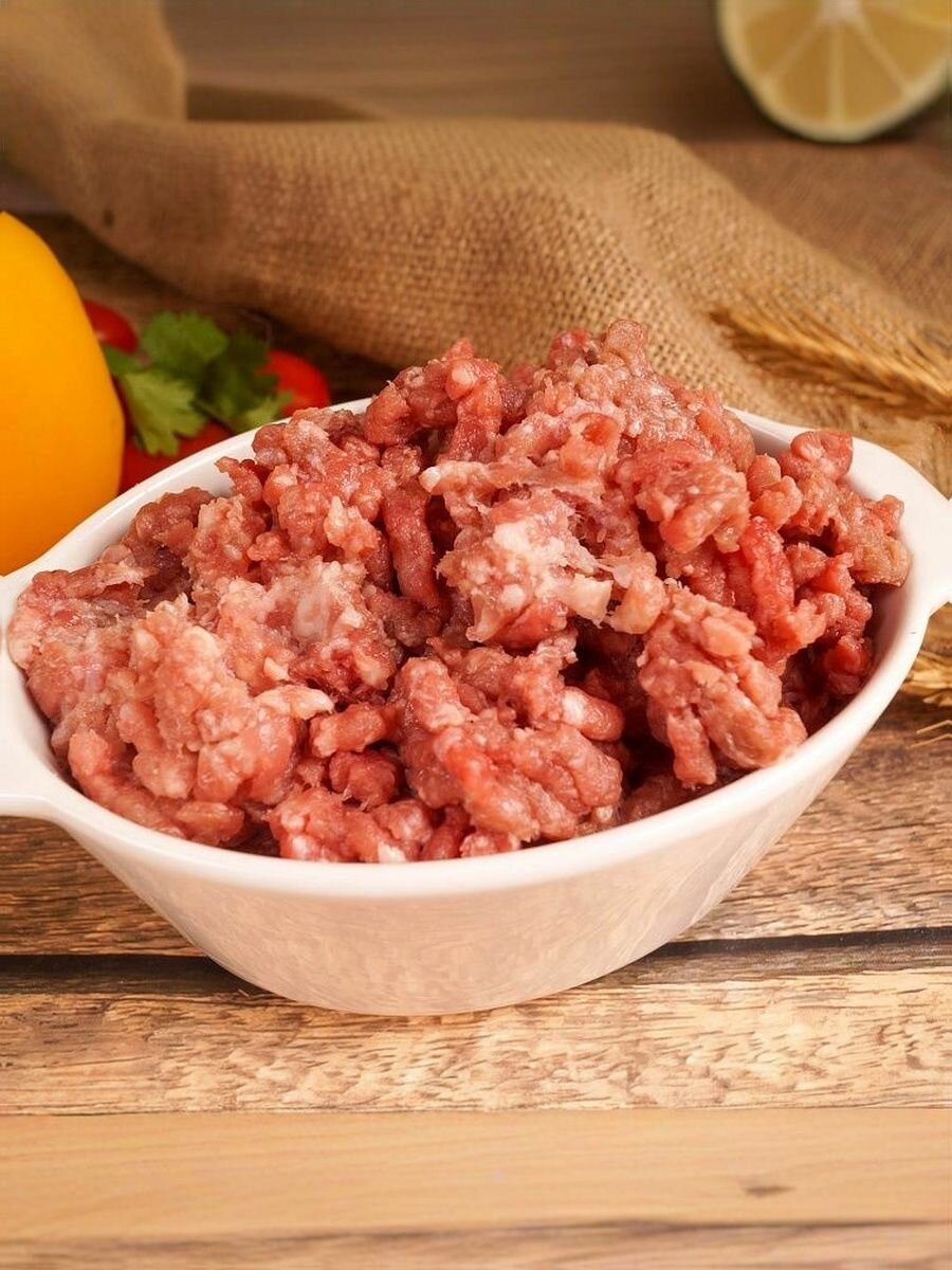 Фарш из мяса свинины говядины 500 гр, Ферма Евгения Рошаля, охлажденный
