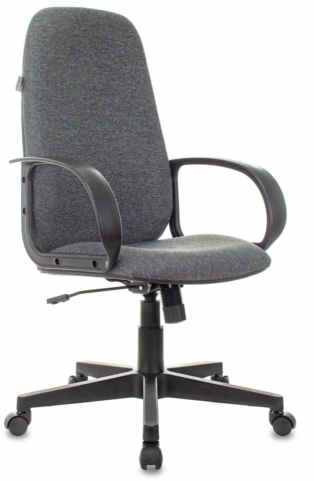 Кресло руководителя Бюрократ CH 279, на колесиках, ткань, серый ch 279 g