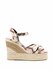 Эспадрильи Missoni Woven-platform espadrilles, размер 36, разноцветный