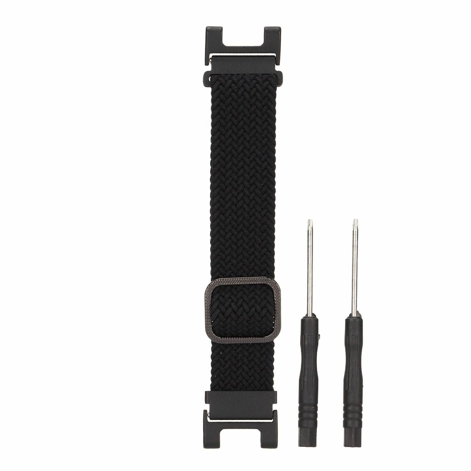 Плетёный нейлон T-Rex/Pro, 22 мм, чёрный, регулируемый