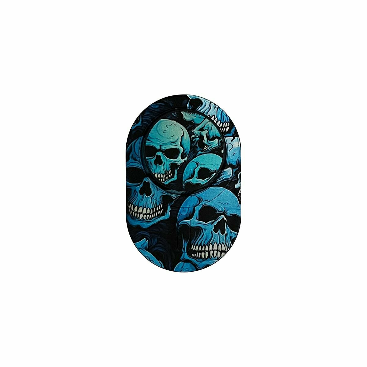 Подставка-держатель PopSockets для iPhone с узорами Magsafe и SKULLS черепами