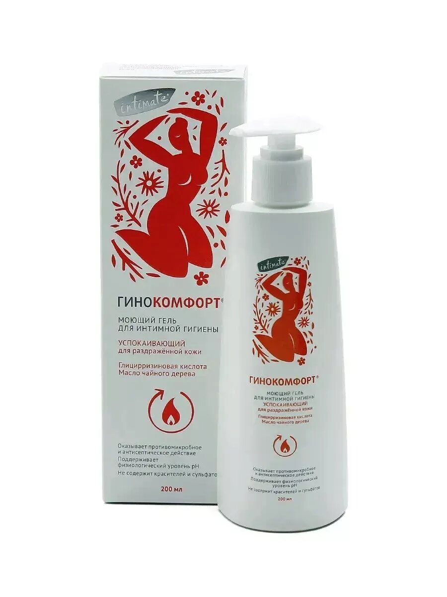 Гель для интимной гигиены успокаивающий 200 мл 1 шт