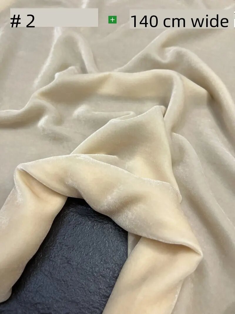 Шелковый бархат 40 цветов as picture color, 50cm