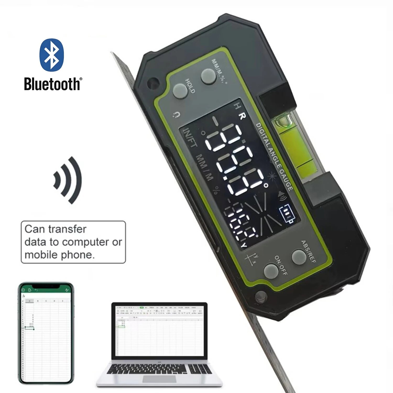 Bluetooth цифровой инклинометр 0.1° With BT
