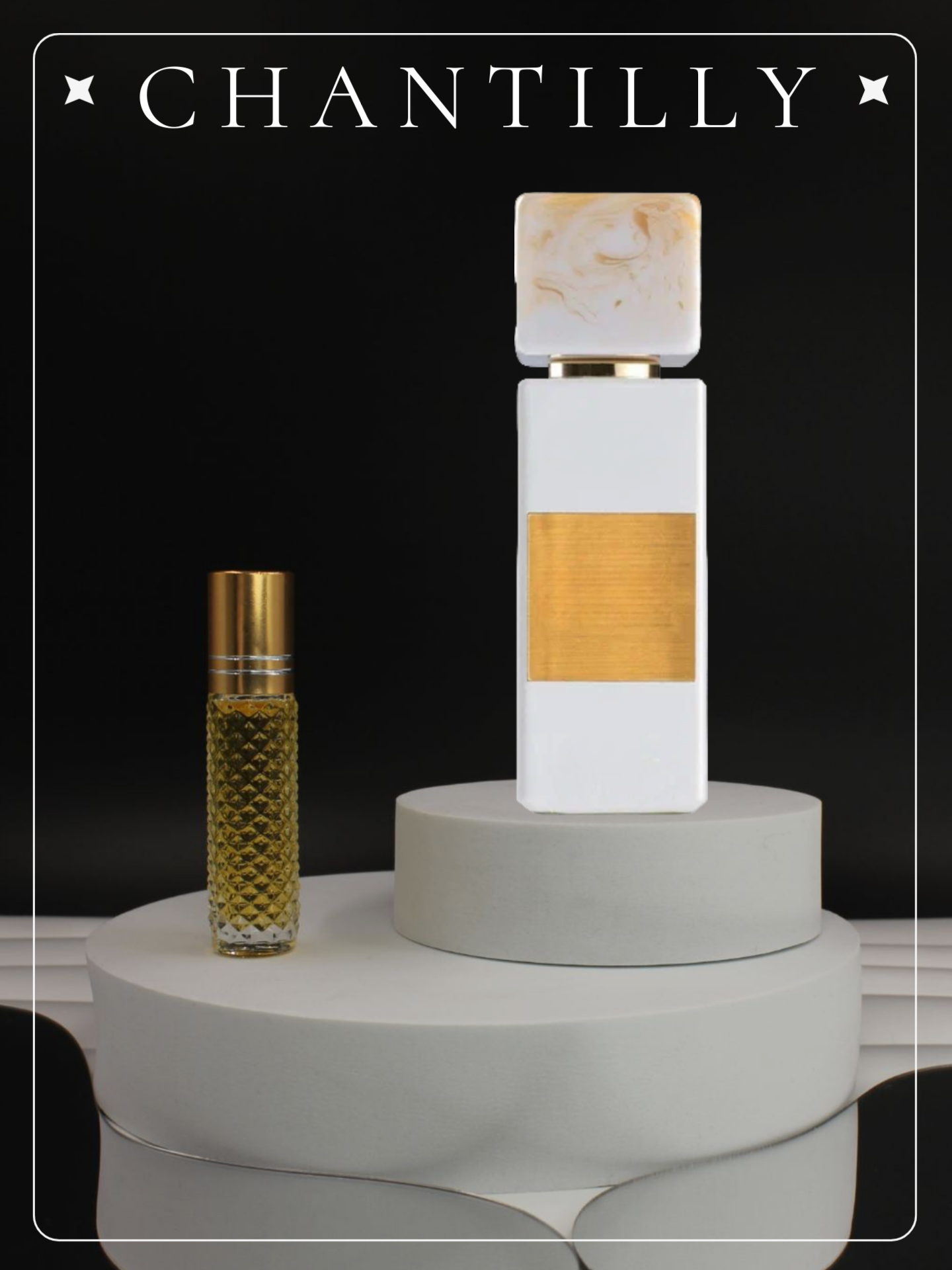 Perfum Secrets; Духи масляные Chantilly; Шантильи; роликовый флакон 8 мл