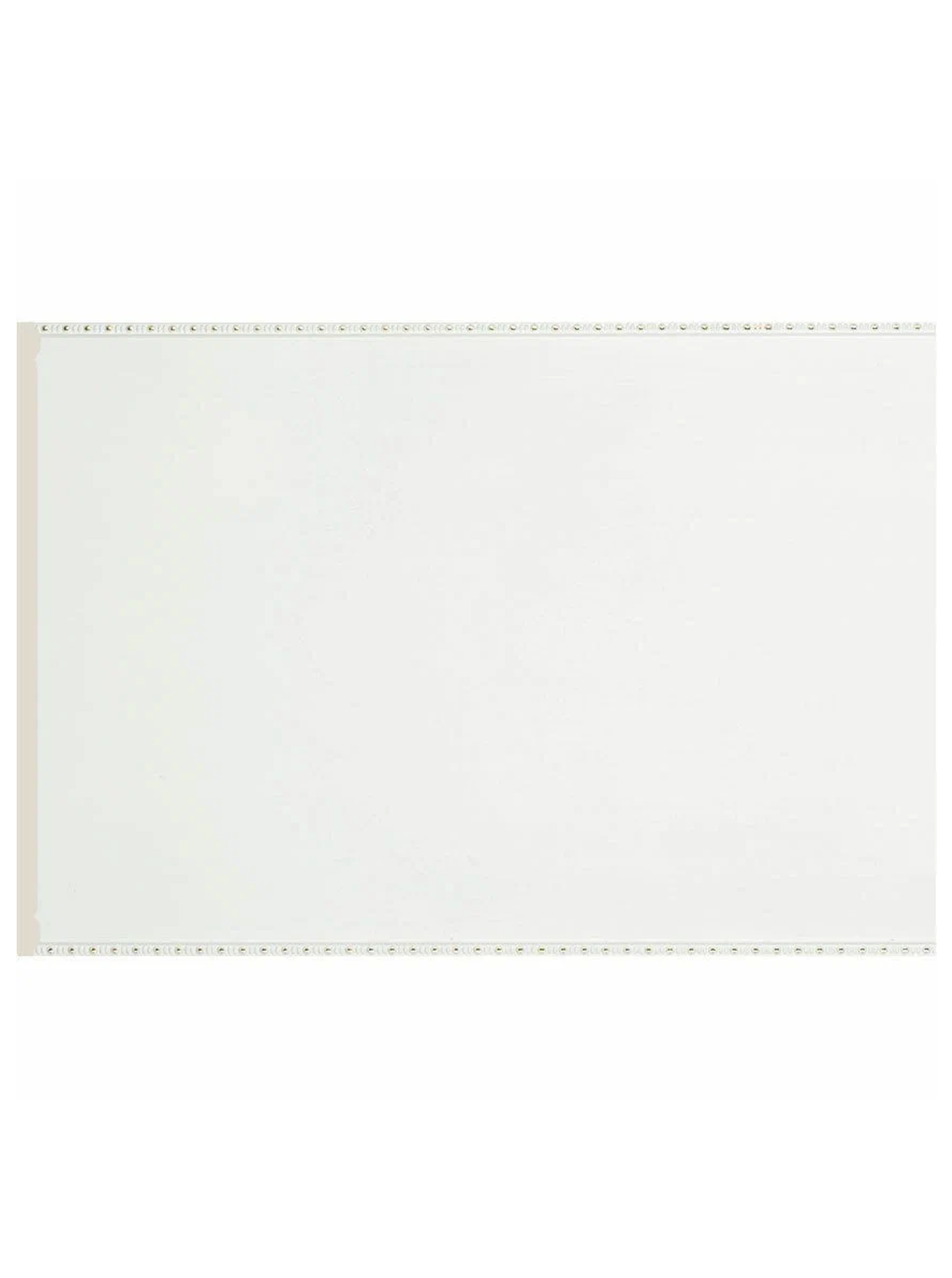 Молдинг декоративный Панель 300х7мм, цвет слоновая кость. Cosca. Набор 6шт.