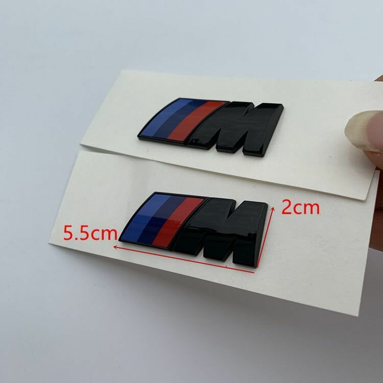 Модификация эмблемы BMW Thunder Edition для X3M, X4M, X5M, X6M, M2, M5, M4: задняя эмблема, наклейка с номером, логотип.