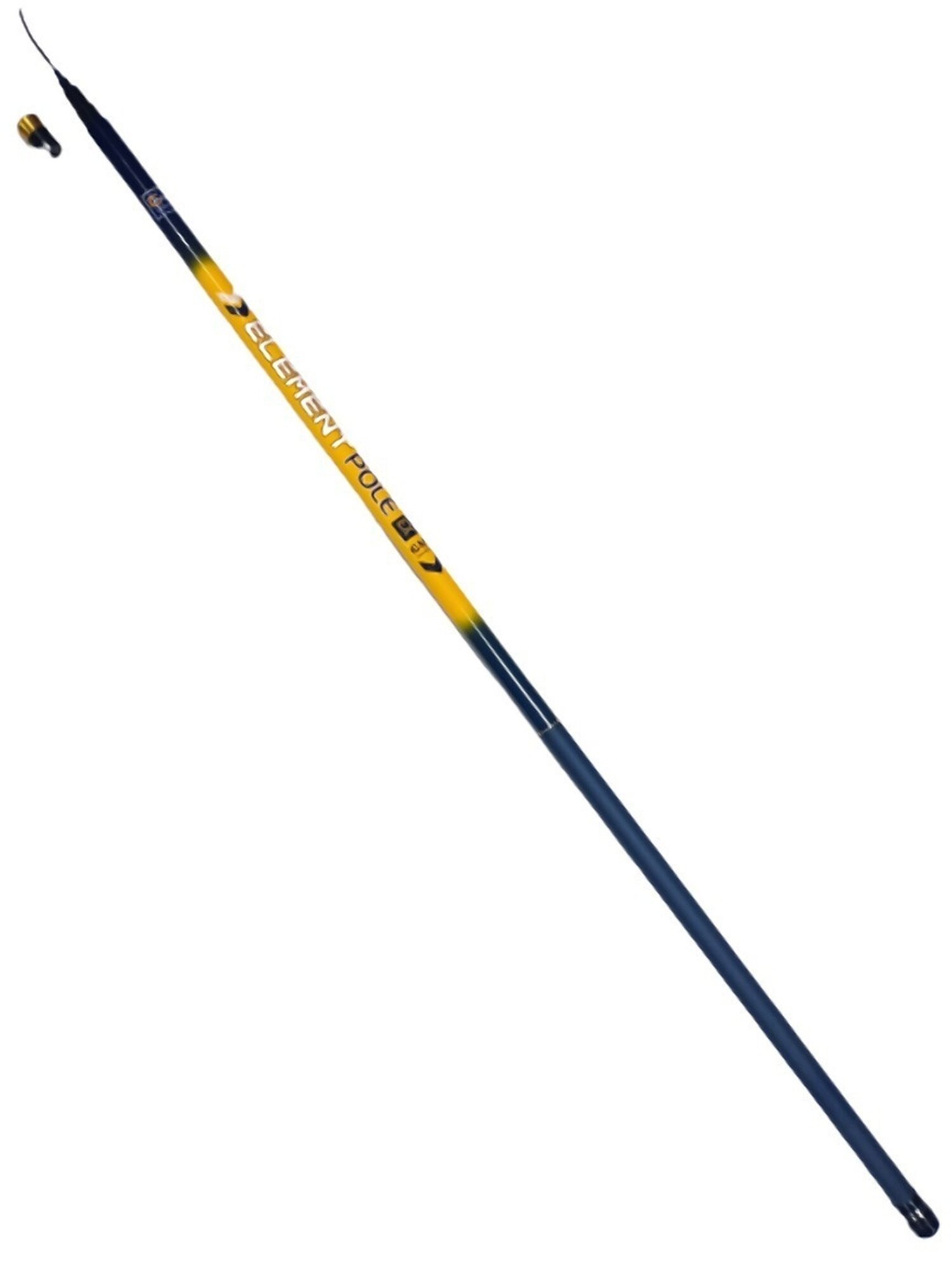Удилище Jin Tai Element Pole EX, телескопическое, маховое, без колец, 7 м