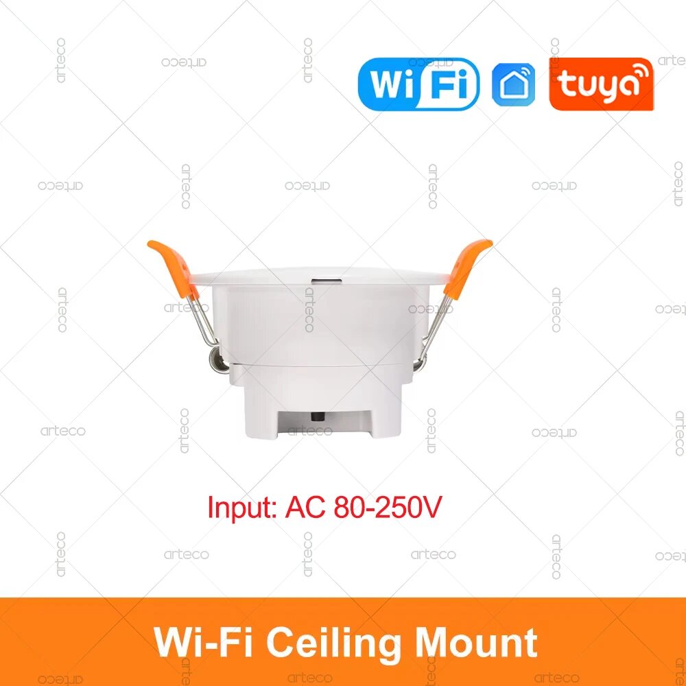 Умный датчик присутствия человека Tuya 24G 24G WiFi