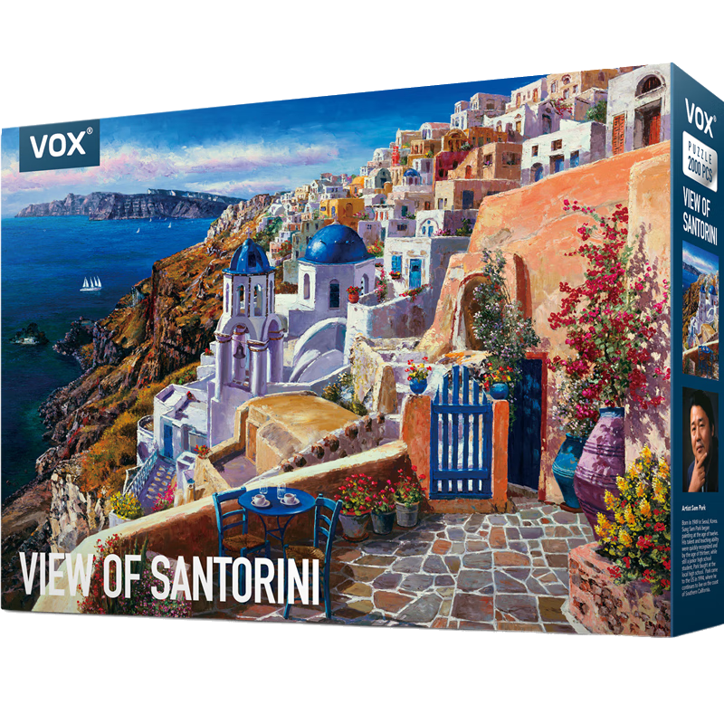 VOX Головоломка 2000 деталей с темой «Любовь и море» для снятия стресса и декора дома Категория продукта：Тема «Любовь и