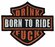 Шеврон BORN TO RIDE
