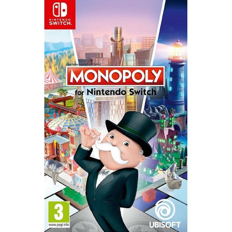 Игра Monopoly для Nintendo Switch, Русская версия картридж +3