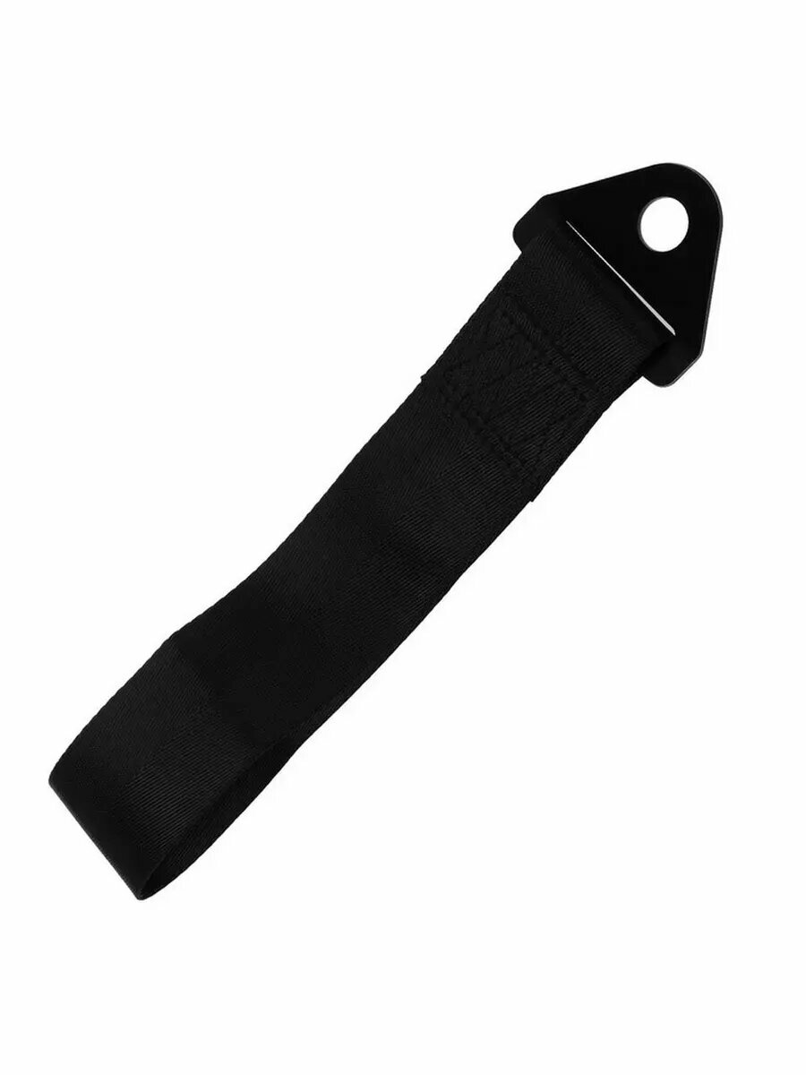 Прочная буксировочная петля 25×5 см, черная