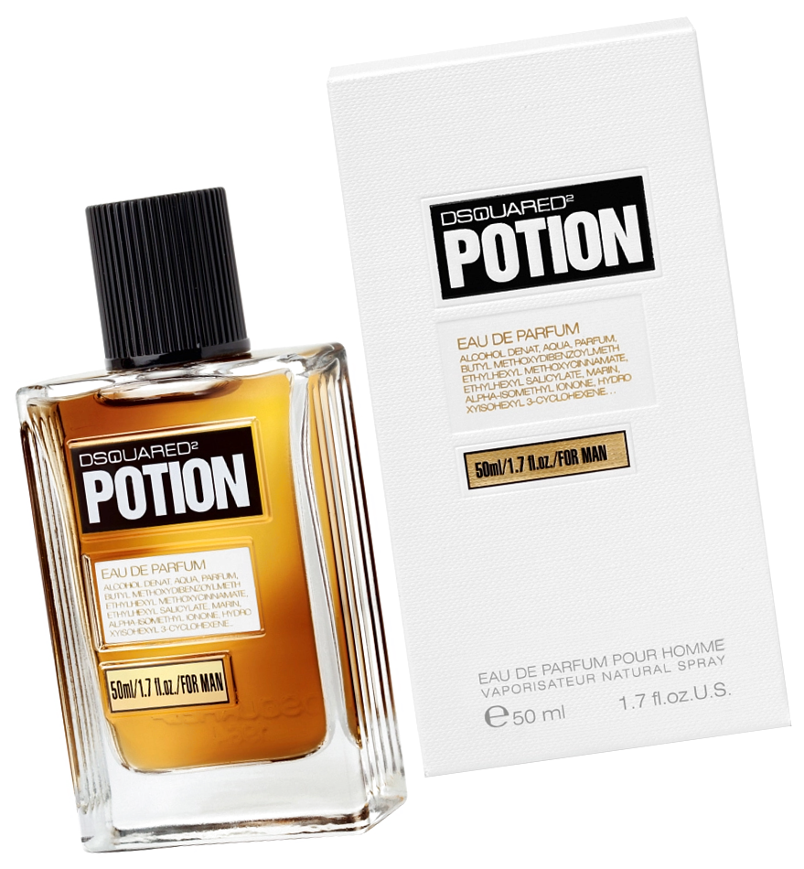 Парфюмерная вода для мужчин Dsquared2 Potion 50 мл / Дискваред 2 Поужен мужской парфюм