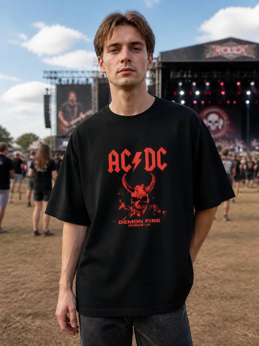 Футболка Рок стиль - AC/DC