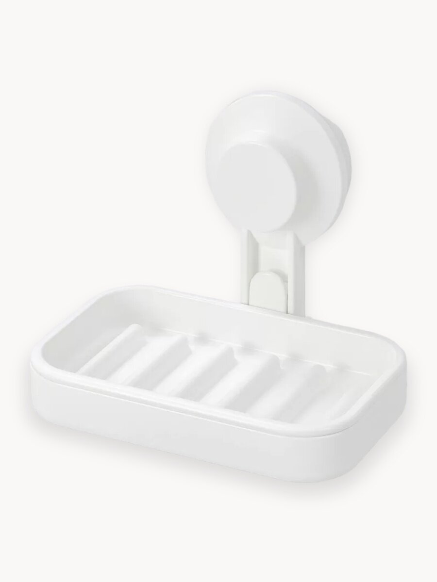 Икея / IKEA TISKEN, тискен, мыльница, белая