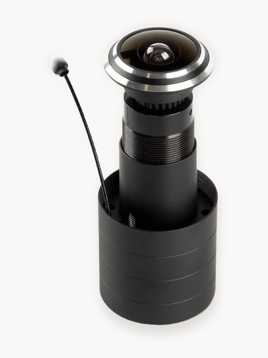 Видеоглазок CARCAM CAM-806X Wi-Fi, 2 мп, Угол обзора 175°, черный